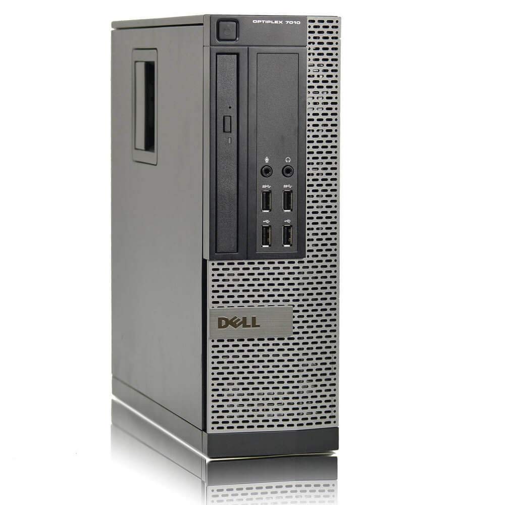 Dell Optiplex 7010 SFF Desktop Computer Tower PC, Intel Core i5-3470, WiFi, DVD-RW, Keyboard Mouse (Barebone Computer, Customize Your Own PC) Up to 16GB Ram / 2TB HDD (Renewed)