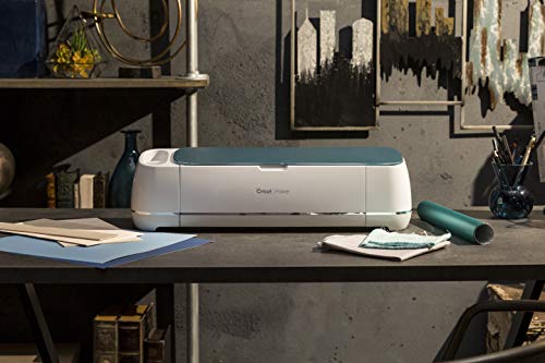Cricut Maker - Smart Cutting Machine - With 10X Cutting Force, Cuts 300+ Materials, Create 3D Art, Home Decor & More, Bluetooth Connectivity, Compatible with iOS, Android, Windows & Mac, Blue