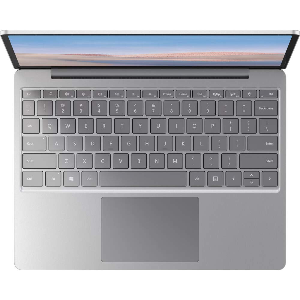 Microsoft THH-00001 Surface Laptop Go 12.4-inch Intel i5-1035G1 8GB/128GB Touchscreen, Platinum Bundle 365 Personal