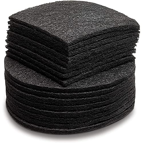 Juvale Composter Bin Charcoal Filter Replacements (2 Sizes, 16 Pieces)