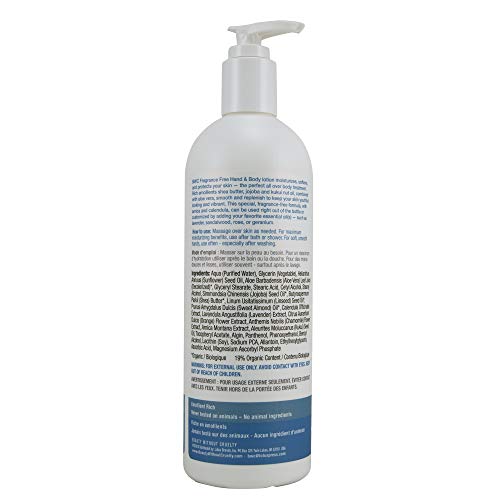 Beauty Without Cruelty Fragrance Free Hand & Body Lotion, 100% Vegetarian, 16 fl ozs.