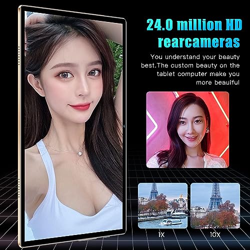 2023 New Tab Android 12 5G Call Phone Global Version WiFi Tablet PC 10.1 Inch 8G+256GB Dual SIM Card Tablet Tablet for Gifts United States / 8G 256G 1 / US