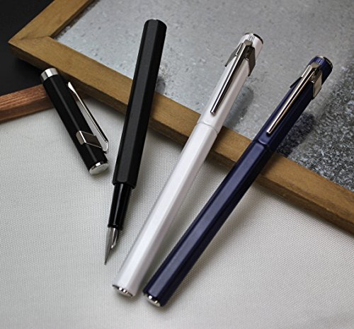 Caran d'Ache 849 0841-009 Fountain Pen, F, Fine Point, Black, Dual Use Type