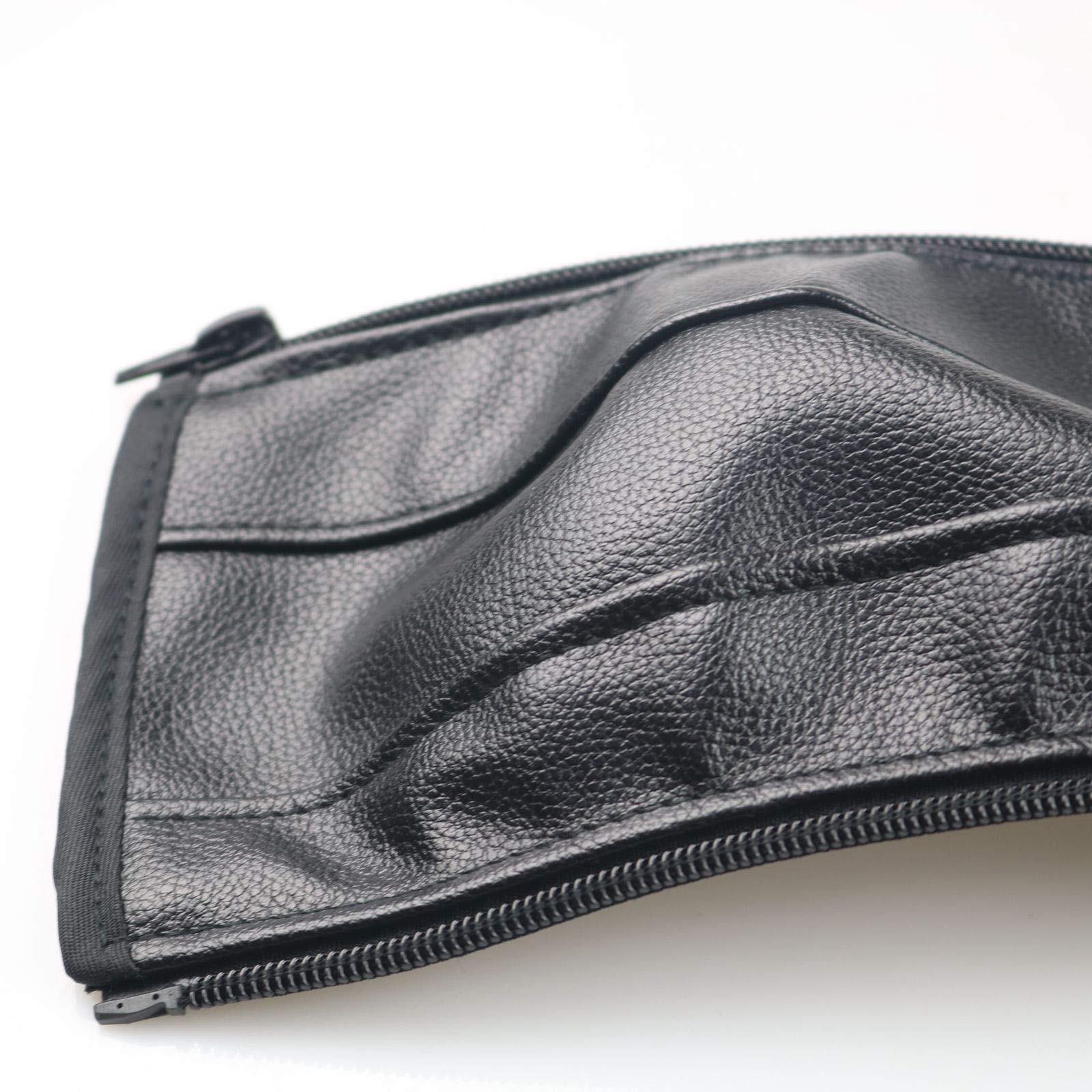 Leather Handle Sleeve Cover Compatible for Babyzen yoyo 2,Stroller Accessories,PU Sleeve Protect Case for YOYO+ Armrest Bumper (No Wrist Strap) (Black)