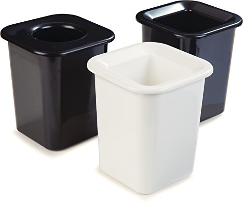 Carlisle FoodService Products CM110802 Coldmaster Whipped Cream Can Chiller, 7.75" Height, 6.5" Width, 6.5" Length, ABS, Black