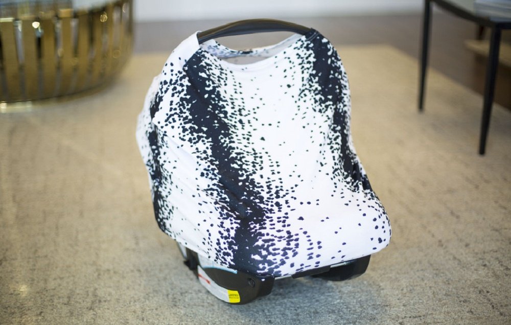 Carseat Canopy Whole Caboodle Jersey Stretch - Liv