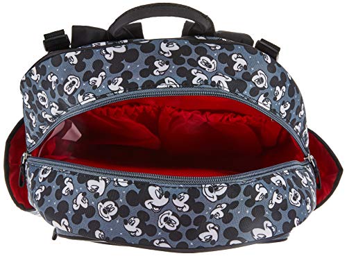 DISNEY Baby Boy's Backpack, Mickey Mouse-Toss Heads, 1 Count (Pack of 1)