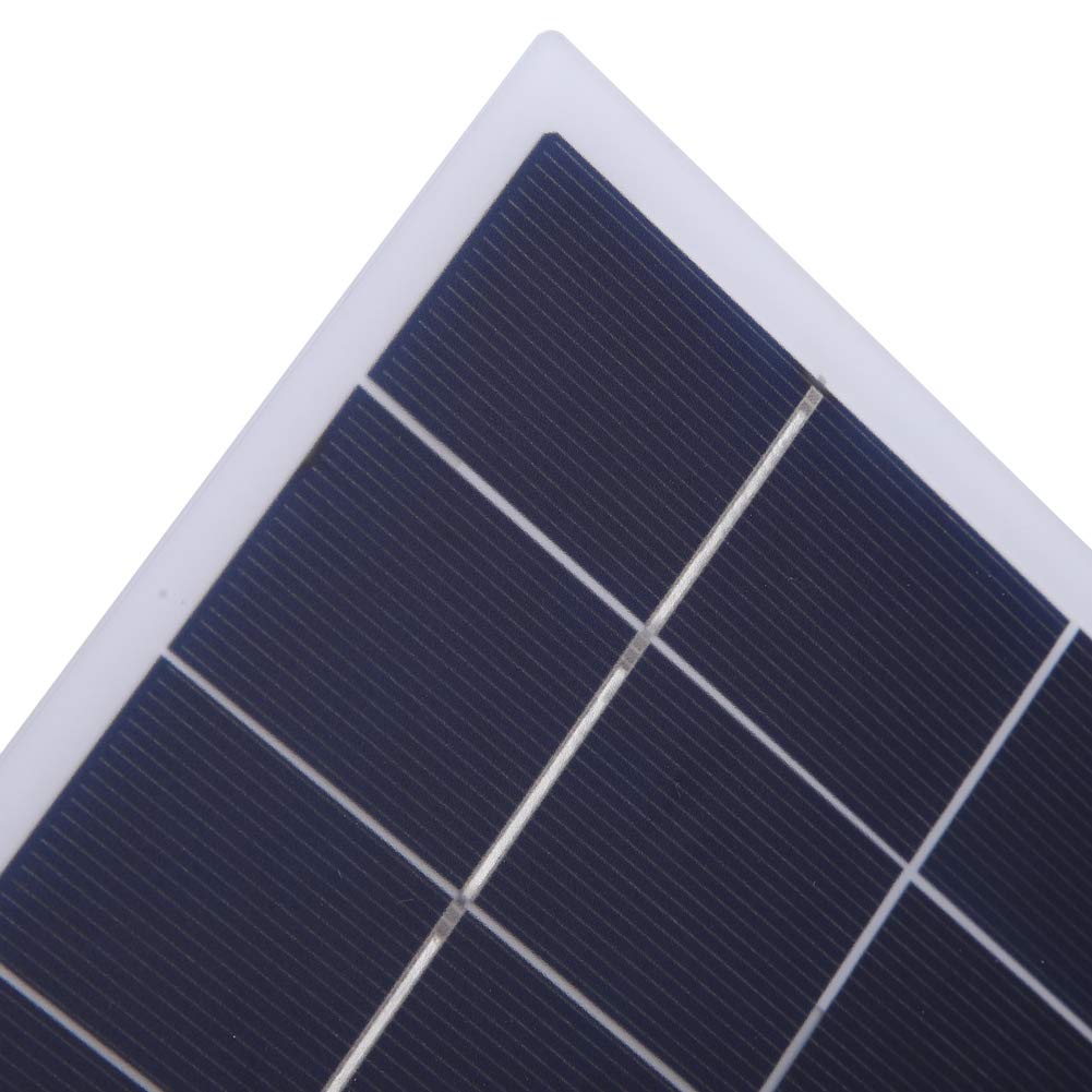 172x175x2MM Portable Polycrystalline Silicon Solar Power Panel 4W 5V Solar Power Charger for Home Lights for All Small Appliances for Fans (4W)