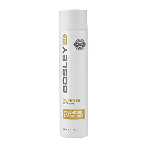 BosleyMD BosDefense Volumizing Conditioner for Light Thinning Hair, Color-Treated 10.1 Ounce