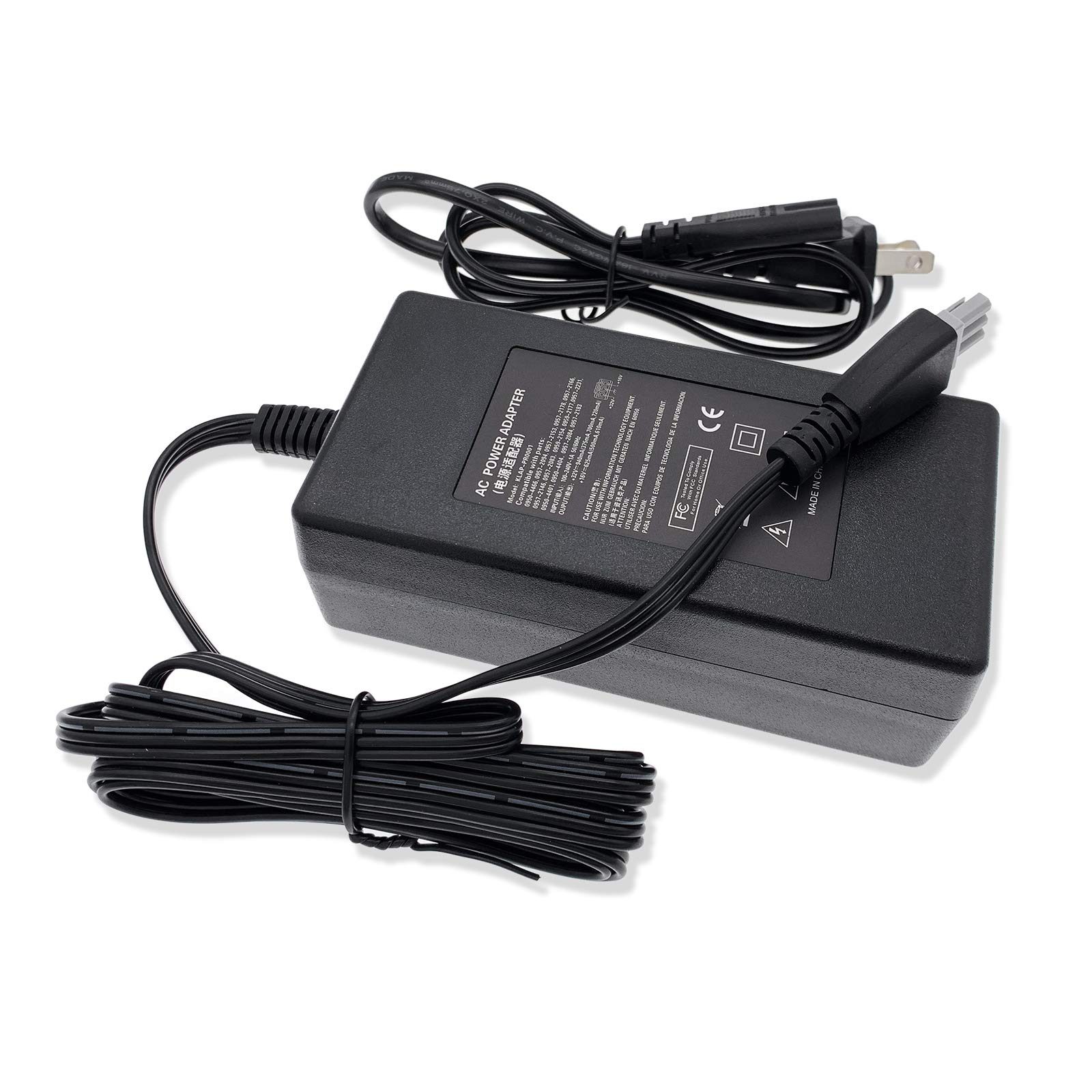 CBK Ā® New AC Adapter Charger for HP Photosmart C4480 C4485 C4400 7260w 7268 7450 7600w 7660 7660v 7700 7760 7755 7765/DeskJet 5655 5700 5740 5850w 9670 9600 Printer Power Supply Cord 0950-4401