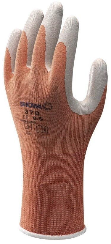 4 Pack Atlas Glove NT370 Atlas Nitrile Garden Gloves - Small (Assorted Colors)