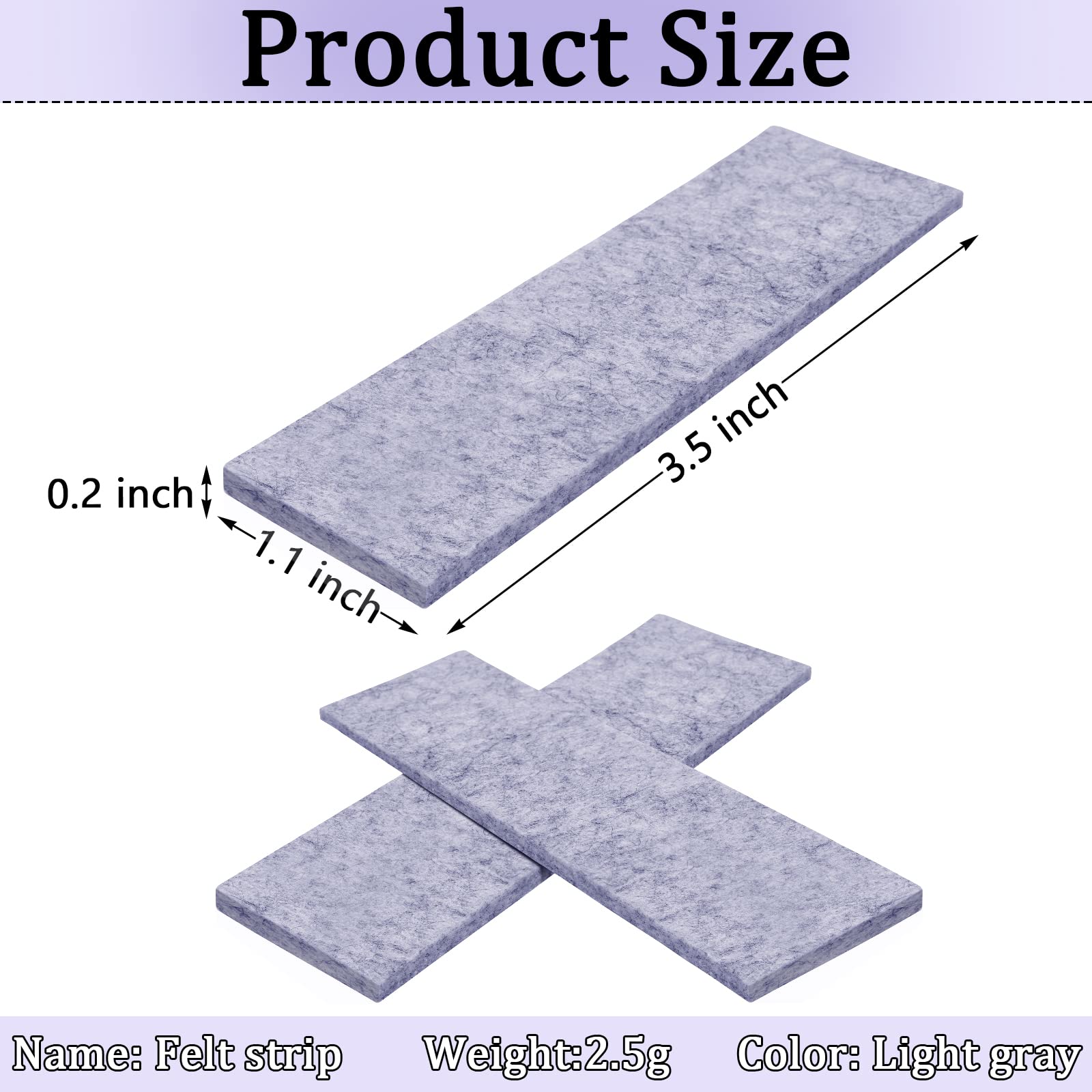 50 Pieces Headboard Stoppers Anti Vibration and Soundproof Pads Anti Shake Tool for Beds Self Adhesive Bed Stoppers for Headboard Couch Wall Protector for Bed Cabinet Sofa Furniture