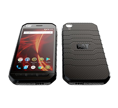 Caterpillar CAT S41 Dual-SIM 32GB Rugged IP68 (GSM Only, No CDMA) Factory Unlocked 4G/LTE Smartphone (Black) - UK/EU Version