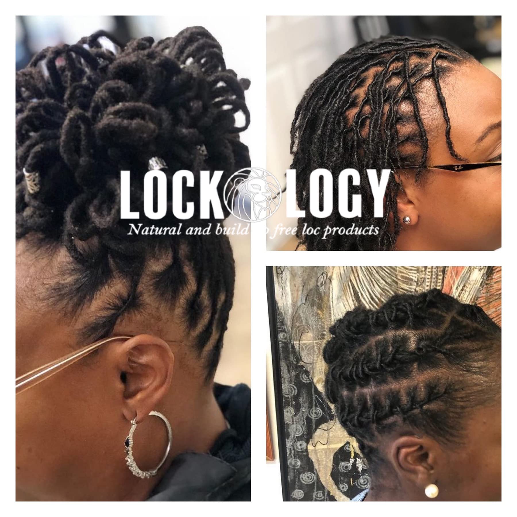 Loc Conditioner for Dreads, Loc Moisturizer Spray and Leave in Conditioner for Loc Essentials & Dreadlock Hair Products