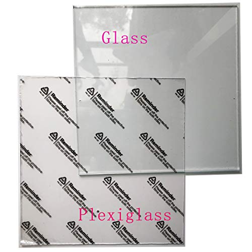 ZXT-parts 6x6 Picture Frames White Without Mat, 4x4 Picture Frame with Mat, Front Opening is 5.6x5.6.Solid Wood, 2 panels (1 glass, 1 plexiglass). Set On The Table, Hang On The Wall.