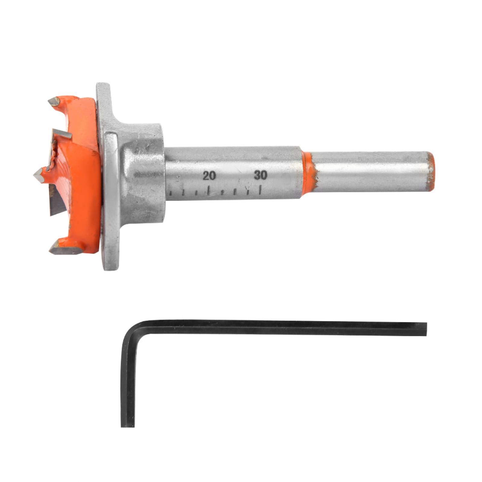 Forstner Drill Bits Wood Hole Saw Bits 35mm Steel Boring Positioning Drill Bit Wood Hole Saw for Cupboard Cabinet Hinge