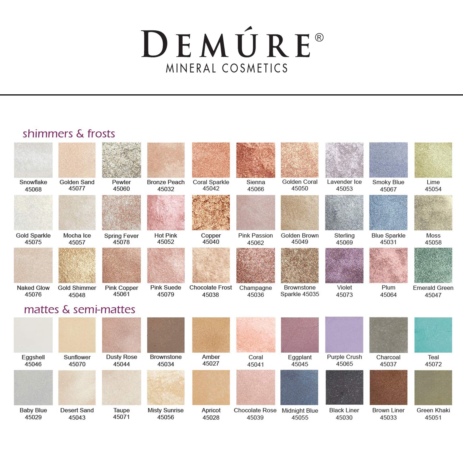 Demure Mineral Make Up (Violet) Eye Shadow, Shimmer Eyeshadow, Loose Powder, Glitter Eyeshadow, Organic Makeup, Eye Makeup, Natural Makeup, Organic Eyeshadow, Natural Eyeshadow, Professional Makeup
