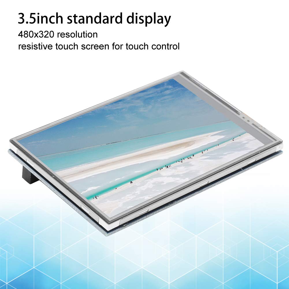 fosa1 3.5 inch RPi Display, resistive Touch Monitor, , Monitor Display with Touch Pen, LCD Touch Panel, optoelectrical displays, Consumer Electronics for 3B