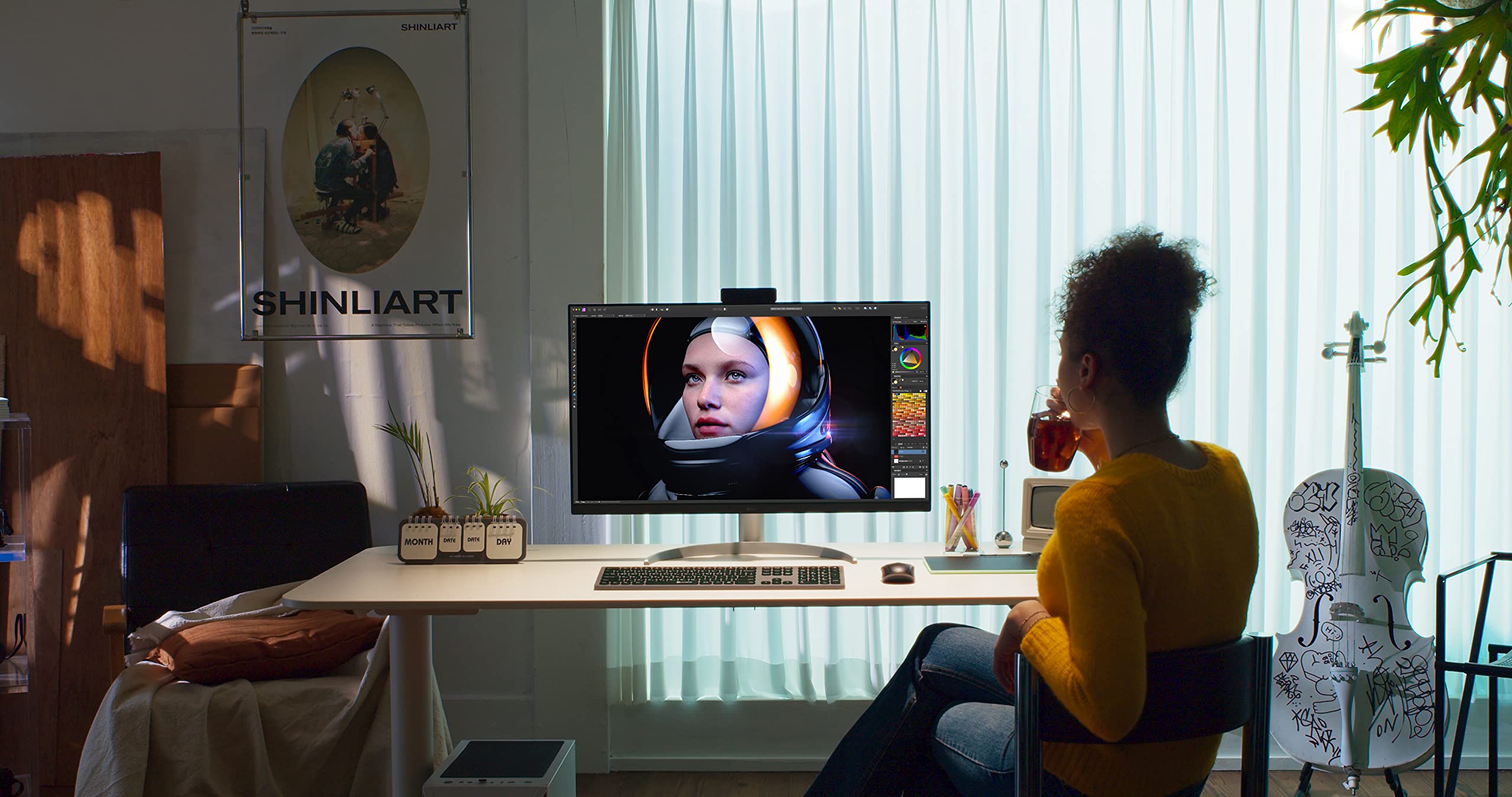 27" Ultrafine™ UHD 4K Nano IPS Black VESA DisplayHDR 400 Monitor with USB Type-C™