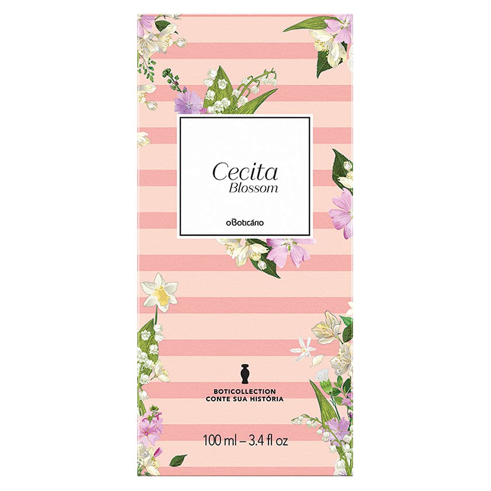 Boticario - Linha Boticollection - Colonia Feminina Cecita Blossom 100 Ml - (Boticollection Collection - Cecita Blossom Eau De Toilette 3.4 Fl Oz)