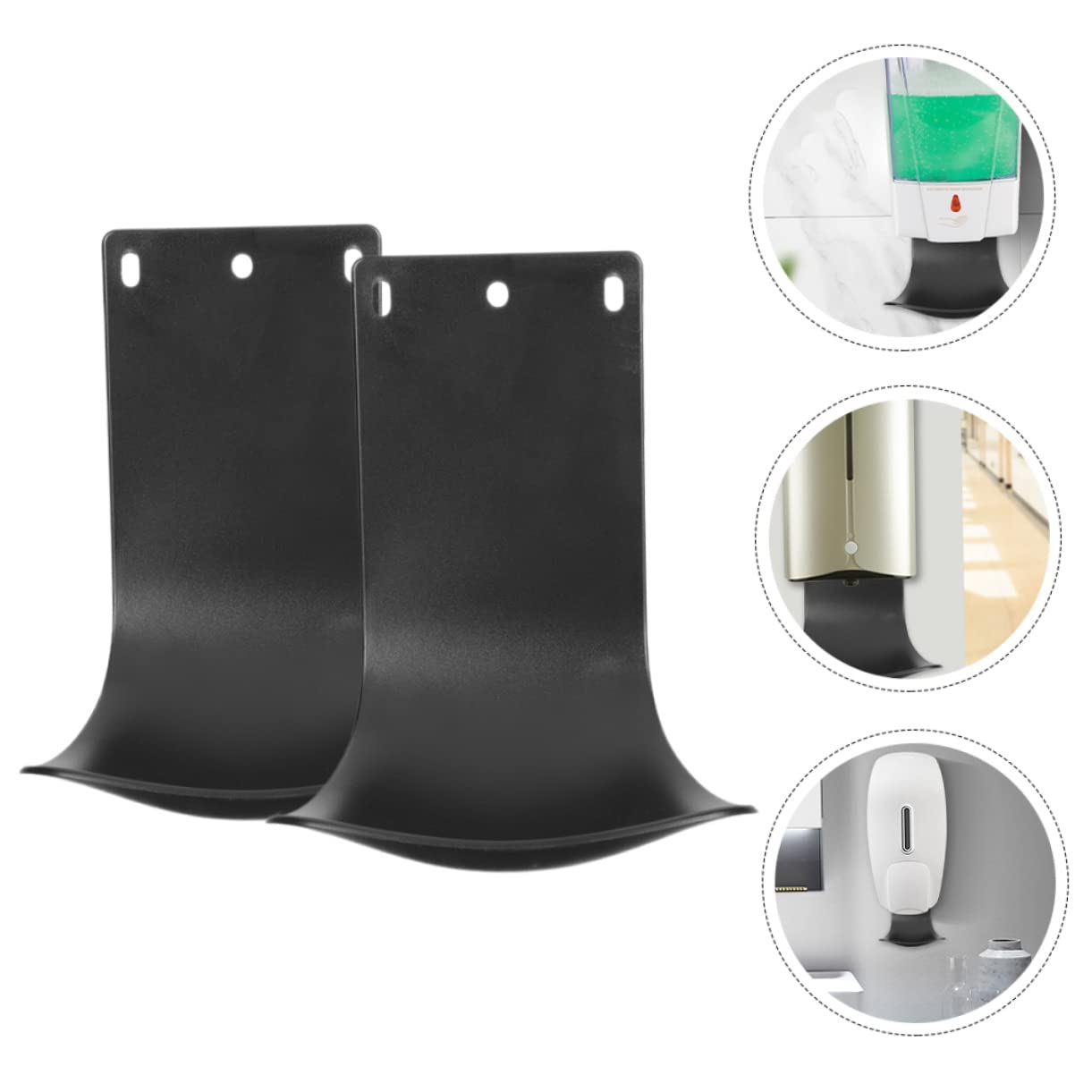 2Pcs soap Dispenser Tray Automatic soap Dispenser drip Trays Liquid soap Plastic containers Foam Liquid Laundry Spray drip Tray wash Your Phone abs Floor