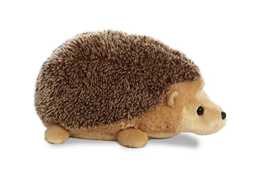 Aurora® Adorable Flopsie™ Hedgehog Stuffed Animal - Playful Ease - Timeless Companions - Brown 12 Inches