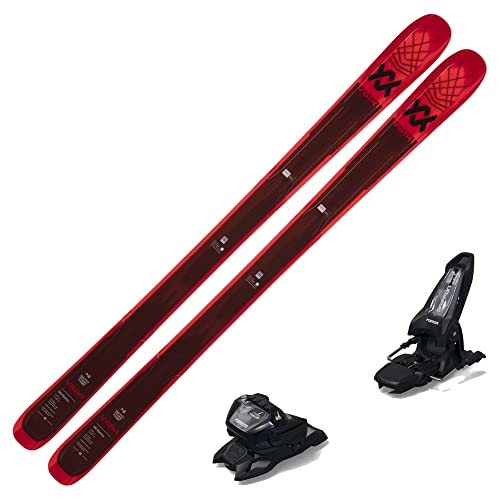 2023 Volkl M6 Mantra Skis w/ Salomon STH2 WTR 13 Bindings (170) Red