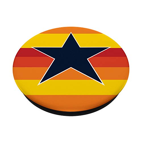 Houston Retro PopSockets Swappable PopGrip