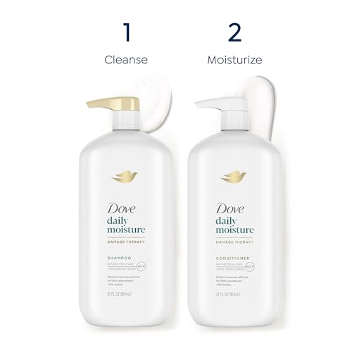Dove Ultra Care Conditioner Daily Moisture Pack of 4 For Dry Hair Conditioner with Bio-Restore Complex 31 oz
