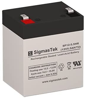 SigmasTek UPG 12V 5AH UB1250 Replacement Battery