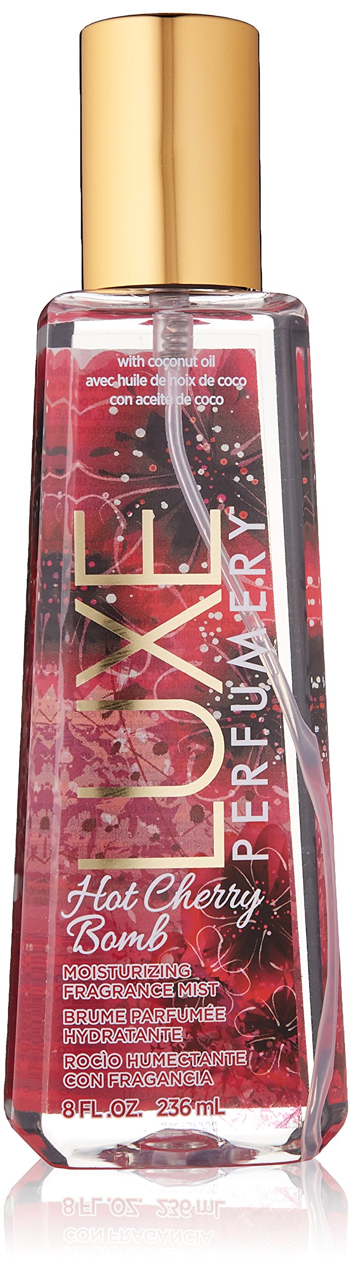 Belcam Bath Therapy Luxe Moisturizing Mist Eau de Parfum Spray, Hot Cherry Bomb, 7.98 Fl Oz