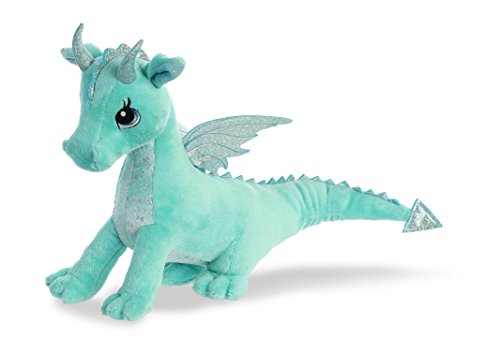 Aurora® Enchanting Sparkle Tales™ Willow Dragon™ Stuffed Animal - Magical Adventures - Endless Play - Blue 12 Inches