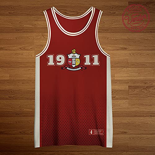 BBGreek Kappa Alpha Psi Fraternity Paraphernalia - Nupe - Athletic Basketball Jersey - Official Vendor - Lightweight - Big K X-Large