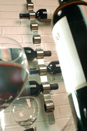 Blomus 65193 29-Inch Wall-Mounted Wine Bottle Holder