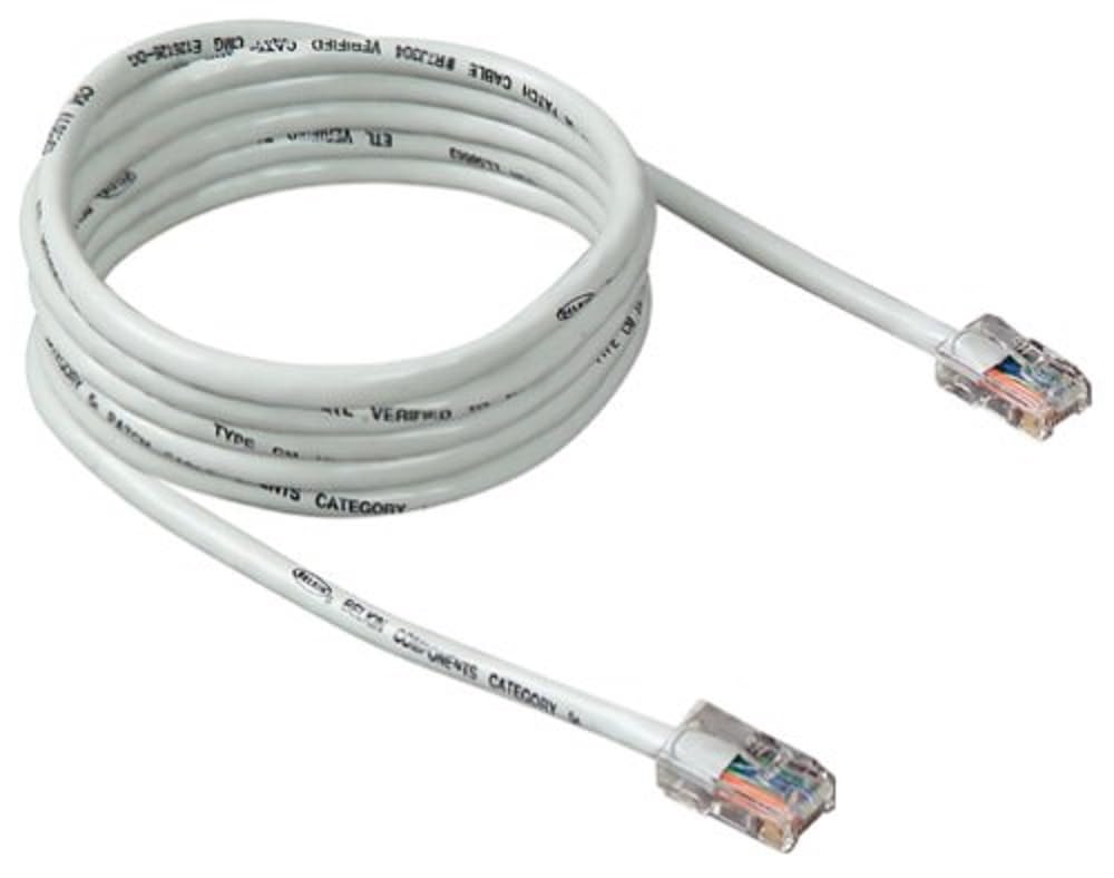 Belkin Cat-5e Patch Cable (White, 25 Feet)