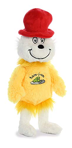 Aurora® Whimsical Dr. Seuss™ Sam I Am Stuffed Animal - Magical Storytelling - Officially Licensed - Multicolor 12 Inches