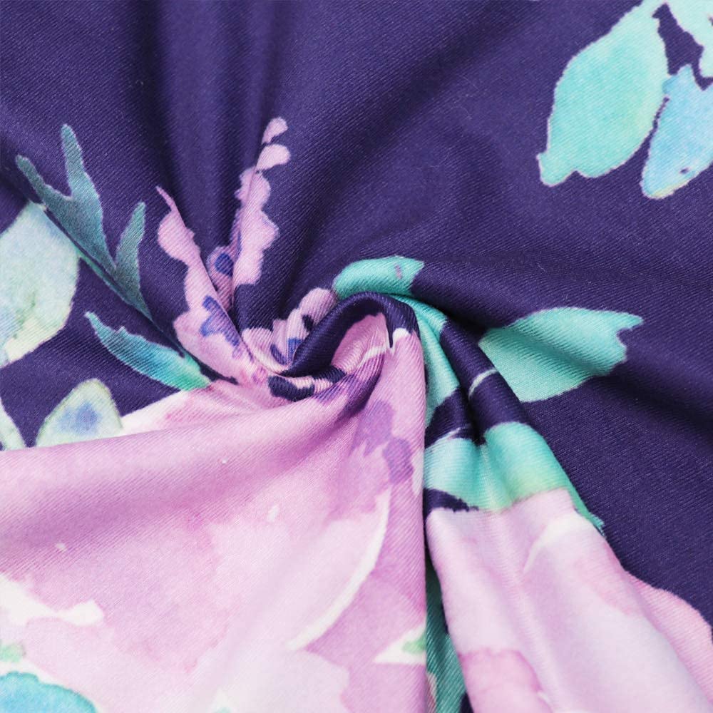 Violet Flower Baby Car Seat Cover and Swaddle Cocoon