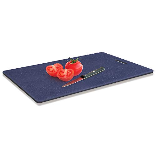 Glad Extra Large Kitchen Cutting Chopping Board | Dishwasher Safe | Non Porous, Easy to Clean, Gentle on Knives | 16.25" x 10.25", Color Will Vary