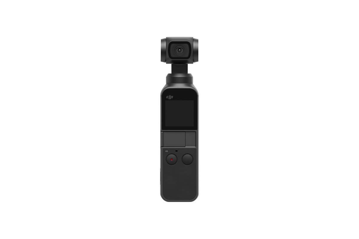 2019 DJI Osmo Pocket Handheld 3 Axis Gimbal with Integrated 4K Camera Bundle, Comes 64GB Extreme Micro SD