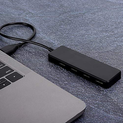 Voluxe Hub Adapter, 5Gbps Hub, Stable Small Size 4‑in‑1 Good Performance for Computer Desktop