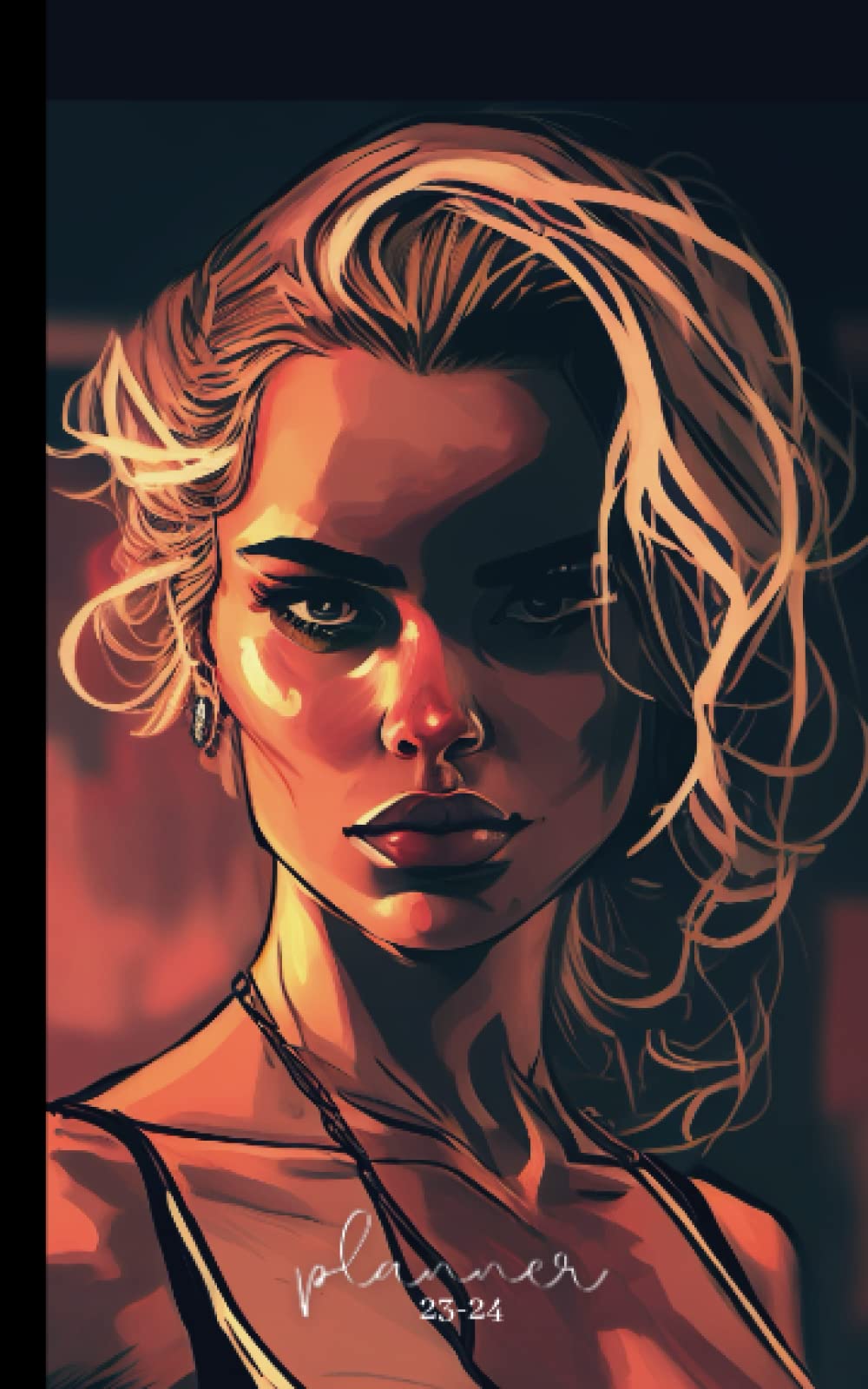 2023-2024 PLANNER: "BLONDE" Weekly planner. September 2023 to August 2024. Weekly. Annual, monthly and weekly calendar. Timetable. 6 x 9 inches. 139 pages.