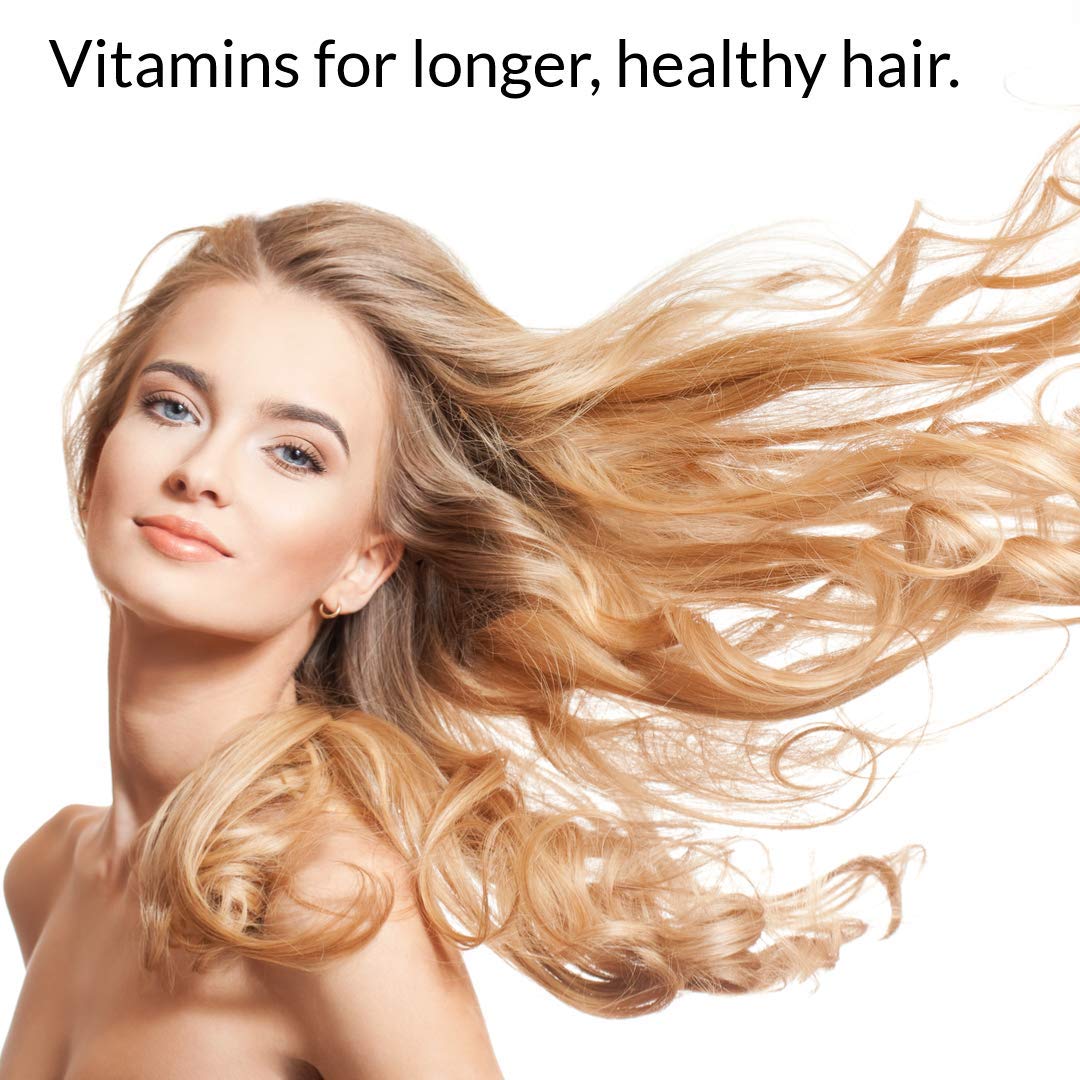 DrFormulas Original DHT Blocker Without Biotin | Hair Growth Supplement Pills for Women and Men, 45 Day Supply