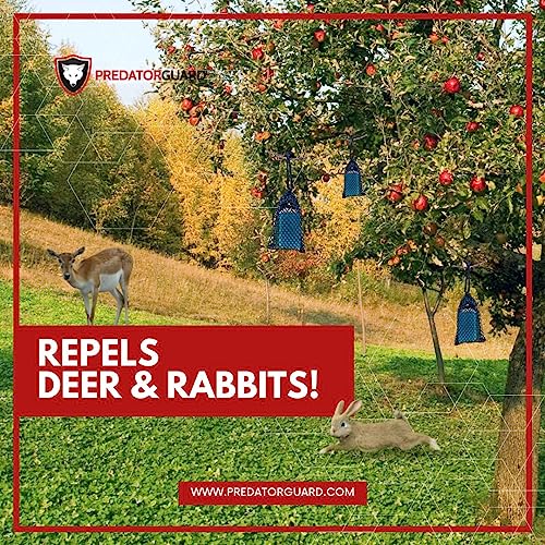 Deer Repel Deer Repellent Plants Pouches - Stop Deer and Rabbits Eating Plants Trees Gardens and Vegetables - 10 Pack Lasts 12 Months - All Natural Ingredients