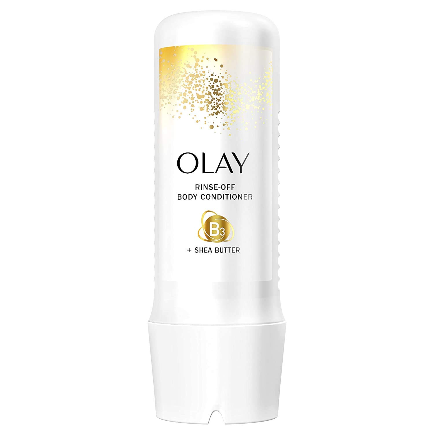 Olay In-Shower Rinse-Off Body Conditioner for Dry Skin with B3 and Shea Butter for Lasting Hydration, 8 Fl Oz (Pack of 3)