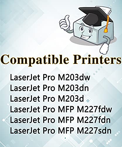 MM MUCH & MORE Compatible Toner Cartridge Replacement for HP 30A CF230A 30X CF-230A to use with M203d M203dn M203dw MFP M227d MFP M227fdn MFP M227fdw Printers (1-Pack, Black)