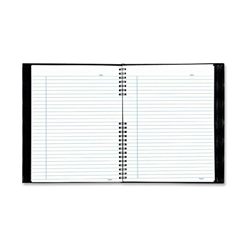 Blueline NotePro Notebook, Black, 11 x 8.5 inches, 200 Pages (A10200.BLK), 150