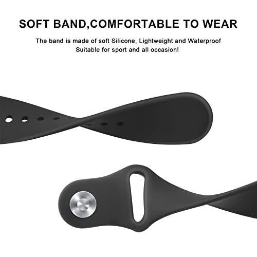 4 PACK Bands for Amazfit GTS 4 / GTS 4 Mini / GTS 3 / GTS / GTS2 / GTS 2e / GTS 2 mini Band Women Men, 20mm Quick Release Soft Silicone Sport Replacement Watch Strap for Amazfit Bip 3 Pro / Bip 3 / Bip U Pro / Bip / Bip Lite / Bip S / Bip S lite / Bip U (