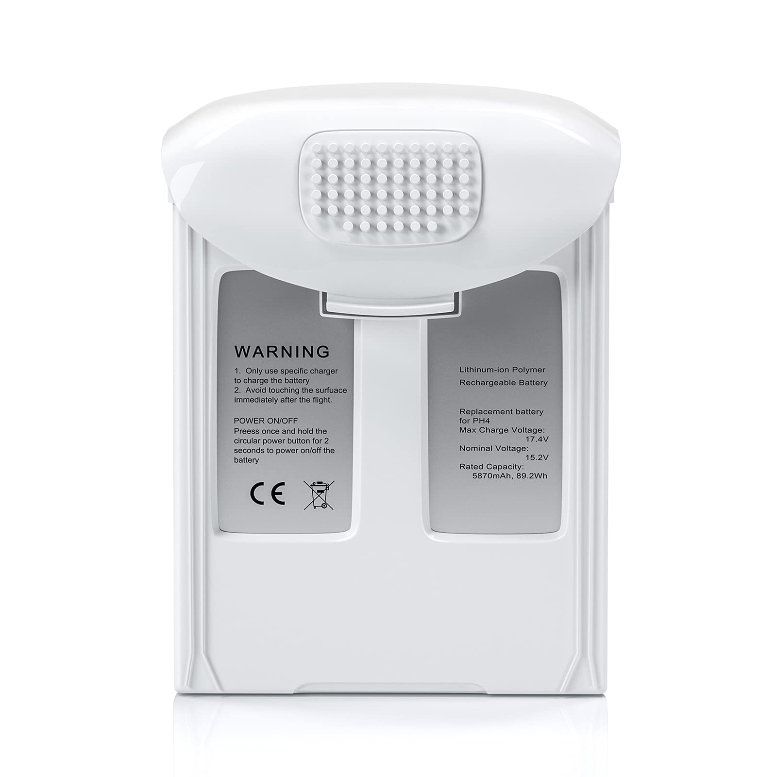 Viestbel Phantom 4 Battery 15.2V 5870mAh, Intelligent Flight Replacement Battery for DJI Phantom 4 Series Drones| DJI Phantom 4, Phantom 4 Pro, Phantom 4 Pro V2.0, Phantom 4 Advanced