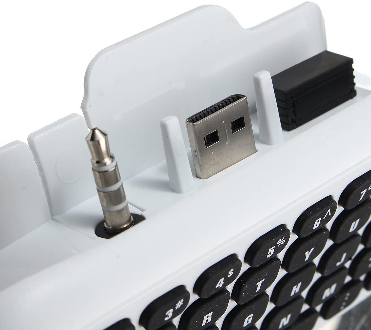 2.4G White Wireless Message Chatpad Keyboard KeyPad for Xbox One S Controller