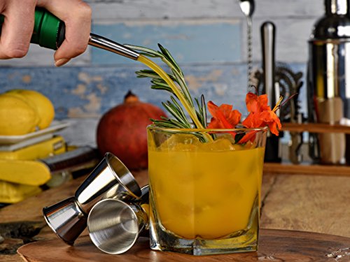 Bar Jigger Set for Bartenders | Double Jiggers Shot Pourer Measuring Tool | 2x Cocktail Jigger Stainless Steel Holds ½ oz to 1⅓ oz | The Best Liquor Measuring Tools for Perfect Cocktails